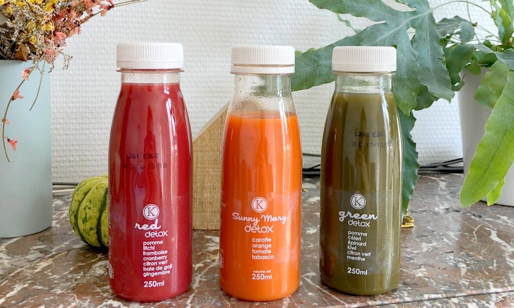 Jus détox et alimentation vegan